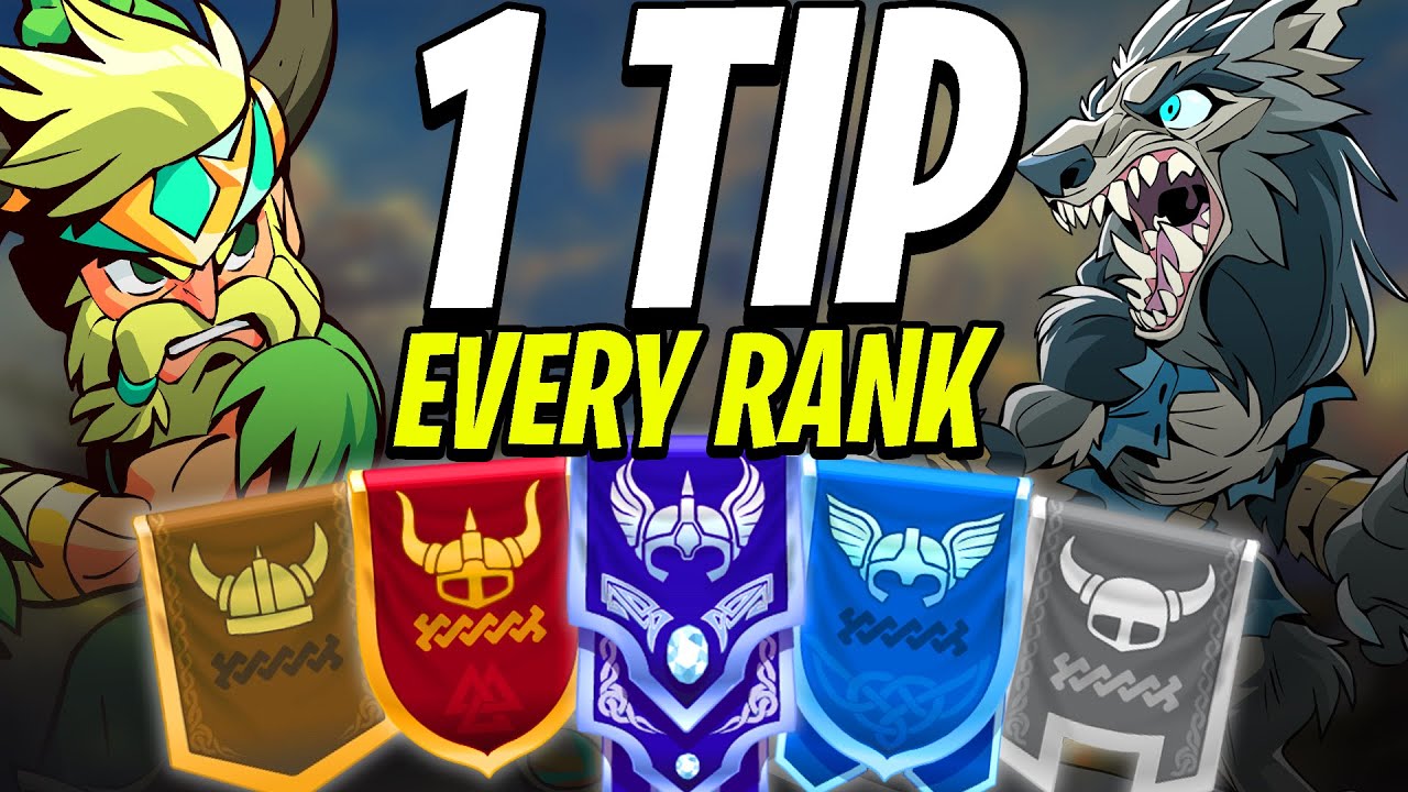 One Tip For Every Rank In Brawlhalla - YouTube