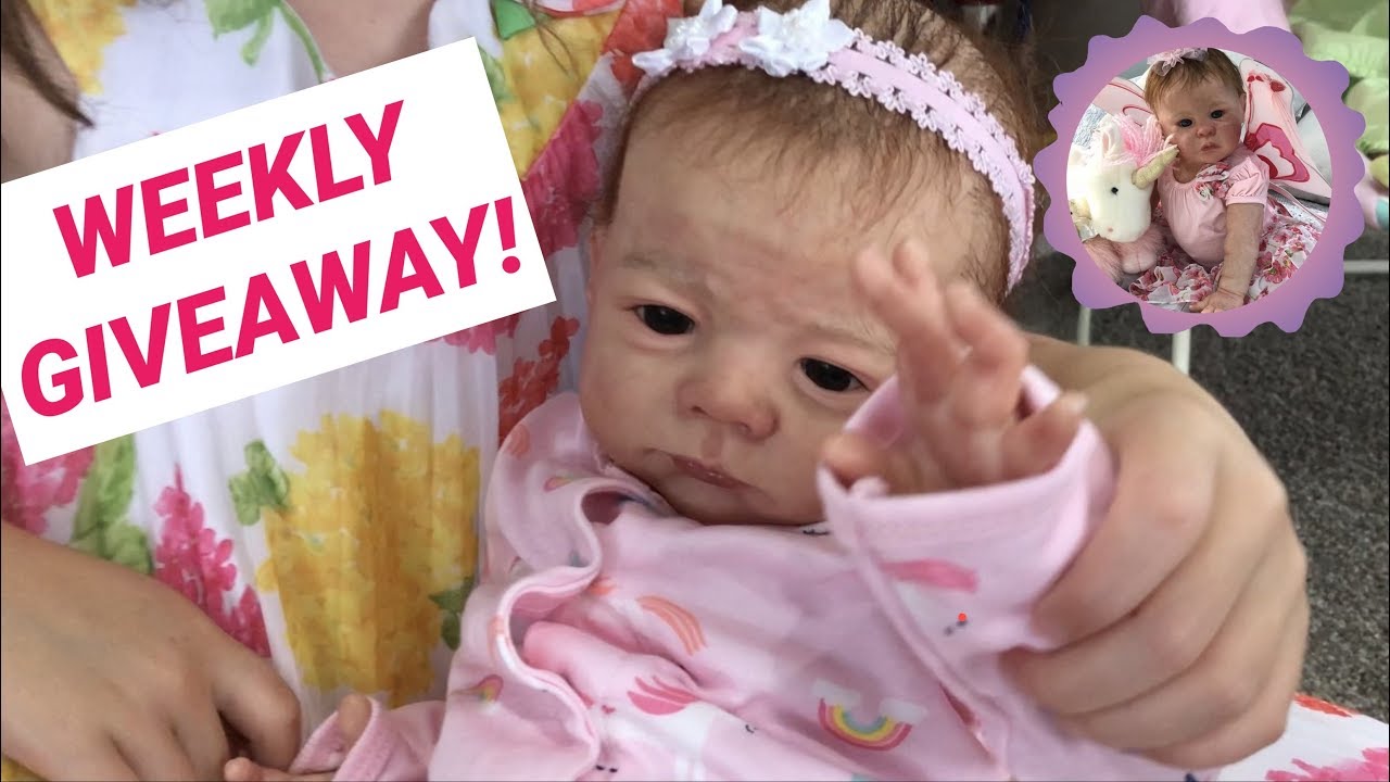 *WEEKLY GIVEAWAY* WITH ALIYAH & REBORN SARAH JANE - YouTube