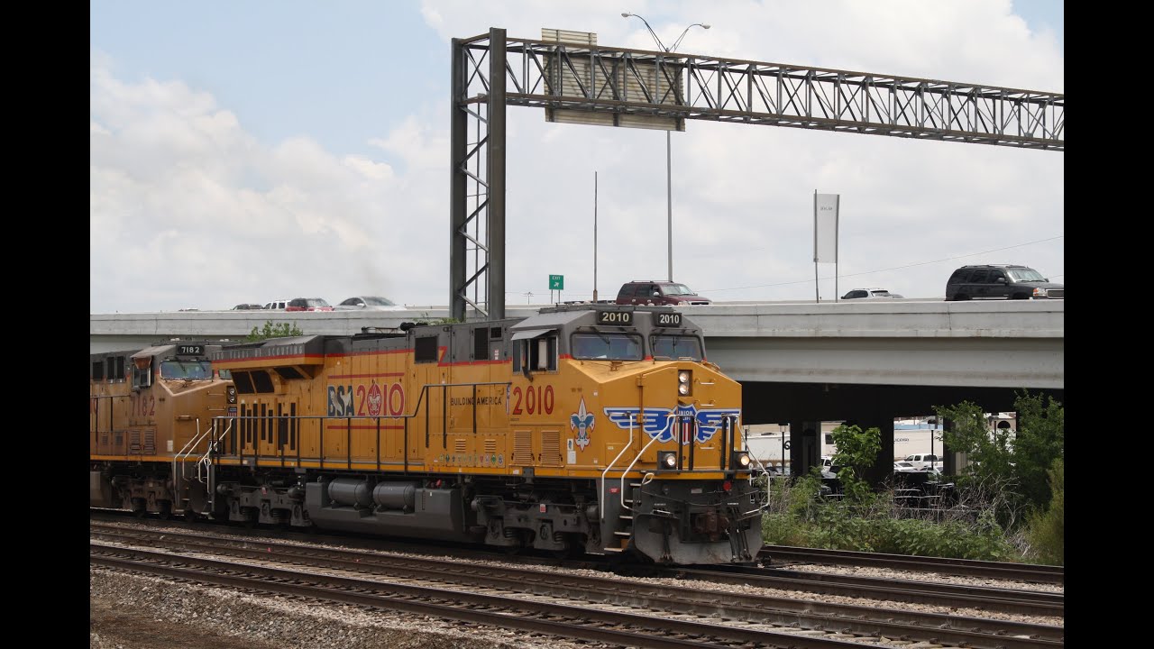 Union Pacific's Boy Scouts Unit in Fort Worth - YouTube