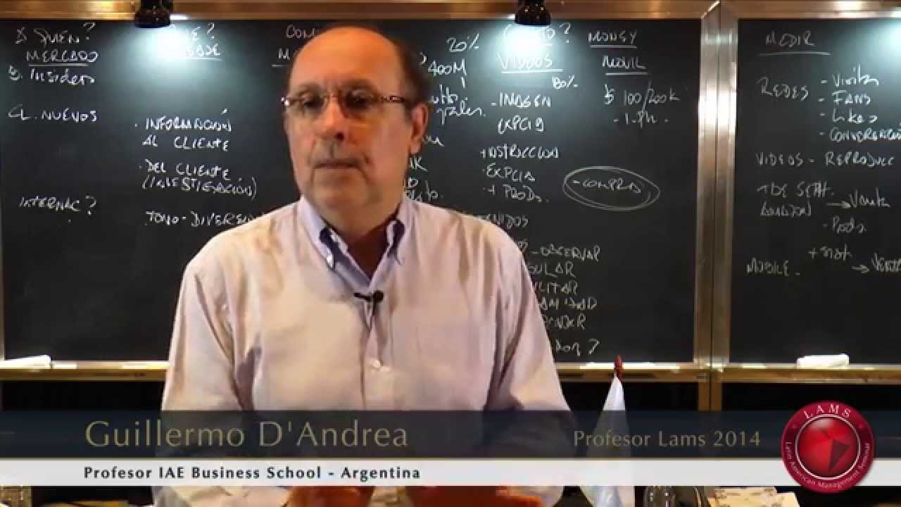 Experiencia LAMS 2014 Profesor Guillermo D'Andrea - YouTube