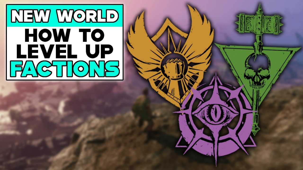 NEW WORLD How To LEVEL UP FACTION RANK - YouTube