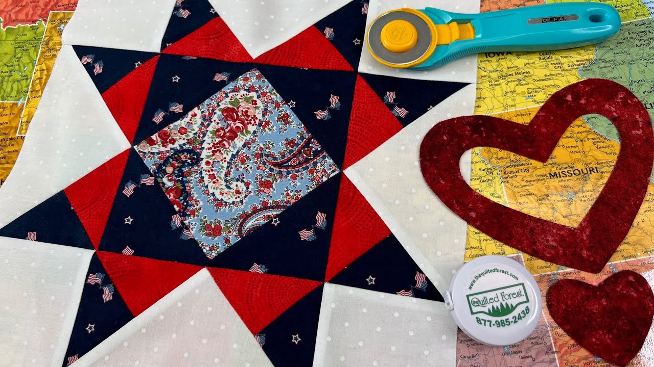 Missouri - Block 40 of 50! Celebrating the States Block of the Month ...