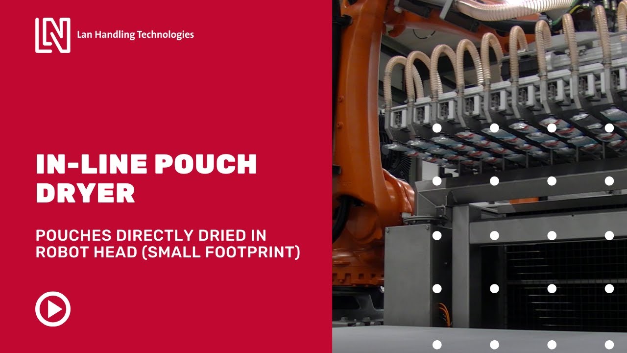 In-line drying - Retort pouch - Lan Handling Technologies - YouTube