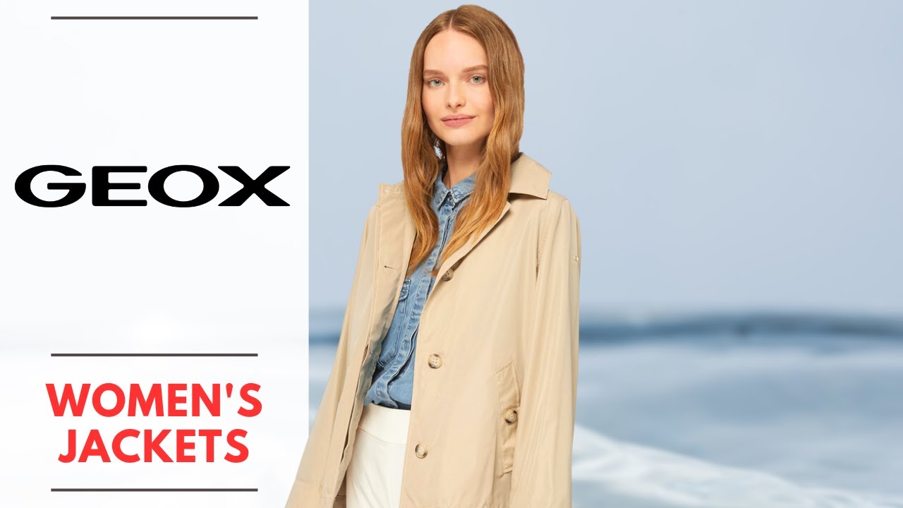 GEOX WOMEN'S JACKET COLLECTION - YouTube