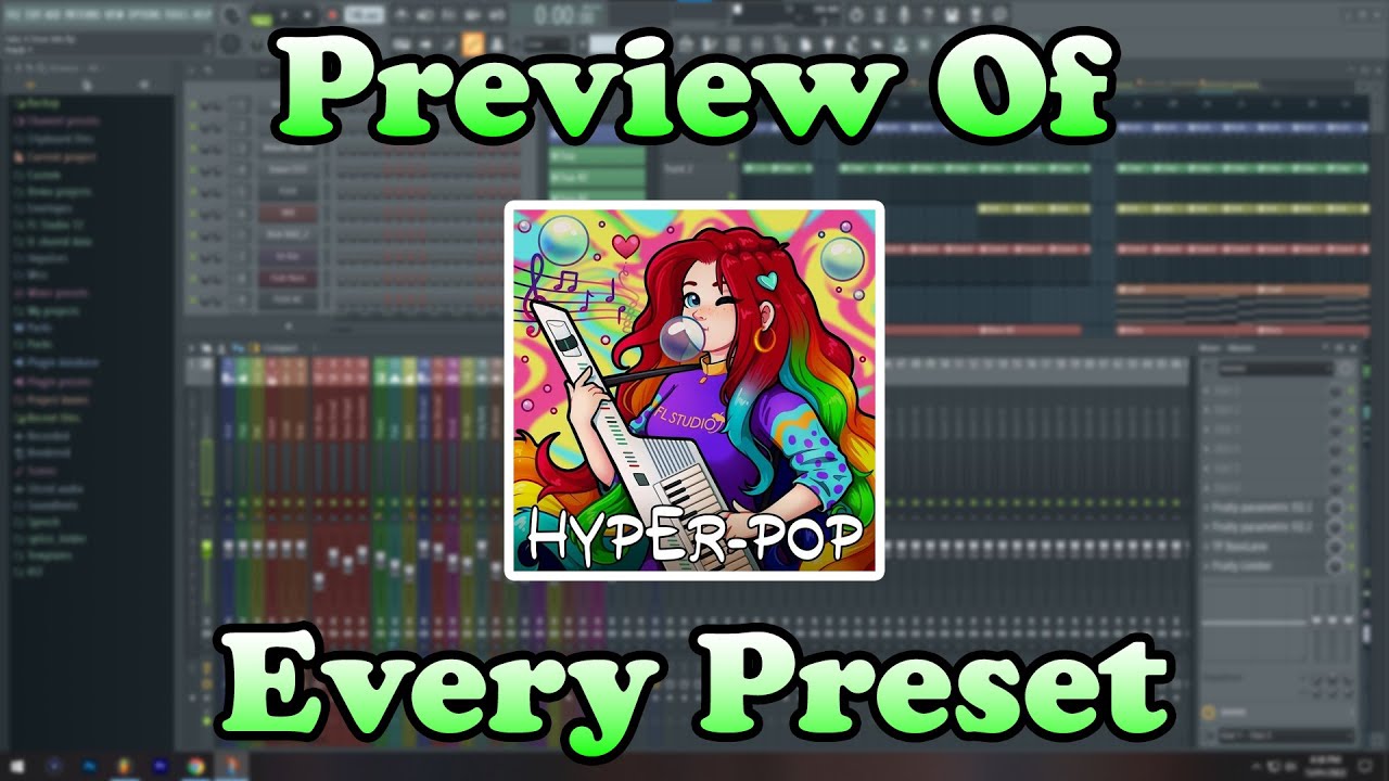 'Hyper-Pop' [Flex Plugin] - Preview of Every Preset - Listen Before You Buy! (Fl Studio) - YouTube