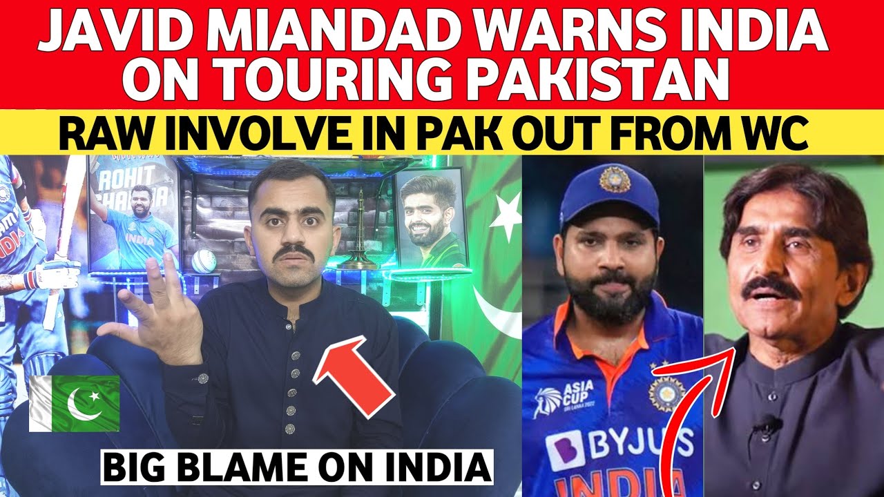 Javed Miandad WARNS India On CT 2025 | RAW Involve In Pak Worldcup EXIT ...