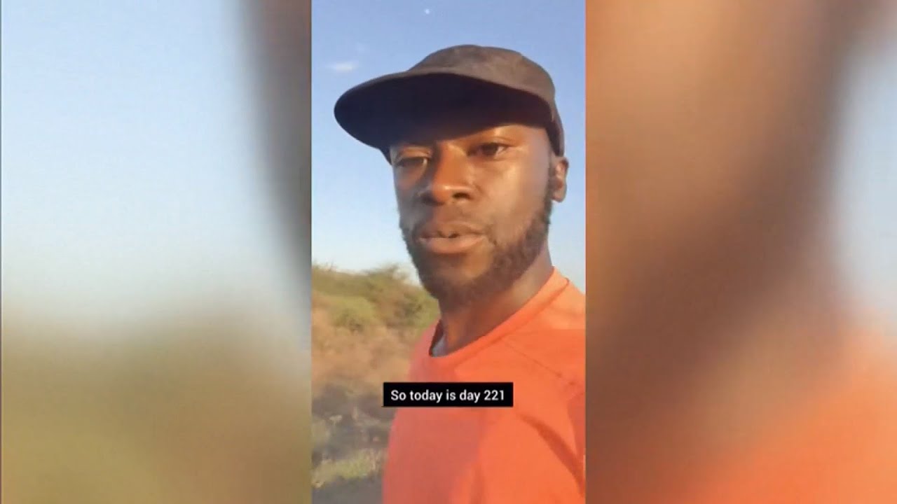 Deo Kato: The man running over 12,000km from Cape Town to London ...