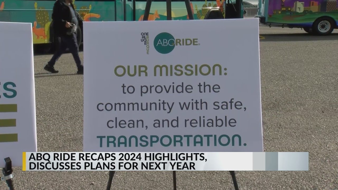 ABQ Ride recaps 2024, discusses plans for 2025 - YouTube