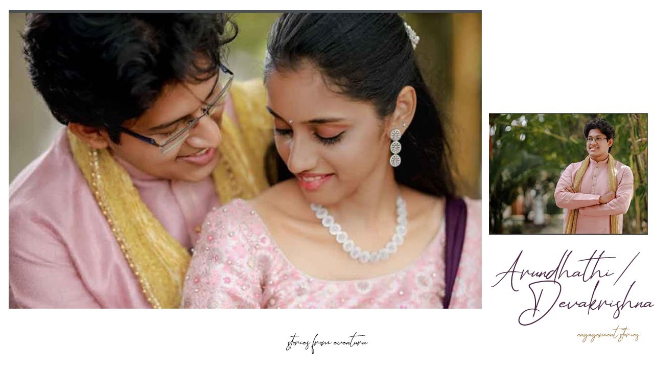 Kerala Engagement highlights new | Arundhathi & Devakrishna | 2022 - YouTube