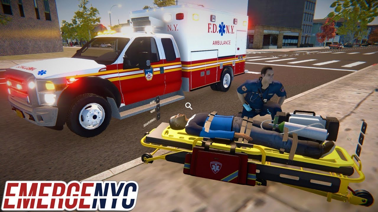 EmergeNYC FDNY Ambulance Responding To New EMS Calls In Brooklyn - YouTube
