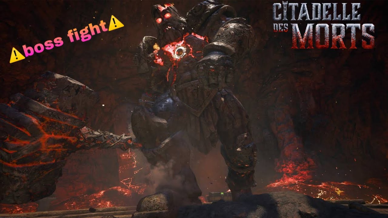 Call of duty black ops 6 gameplay CITADELLE DES MORTS boss fight ...