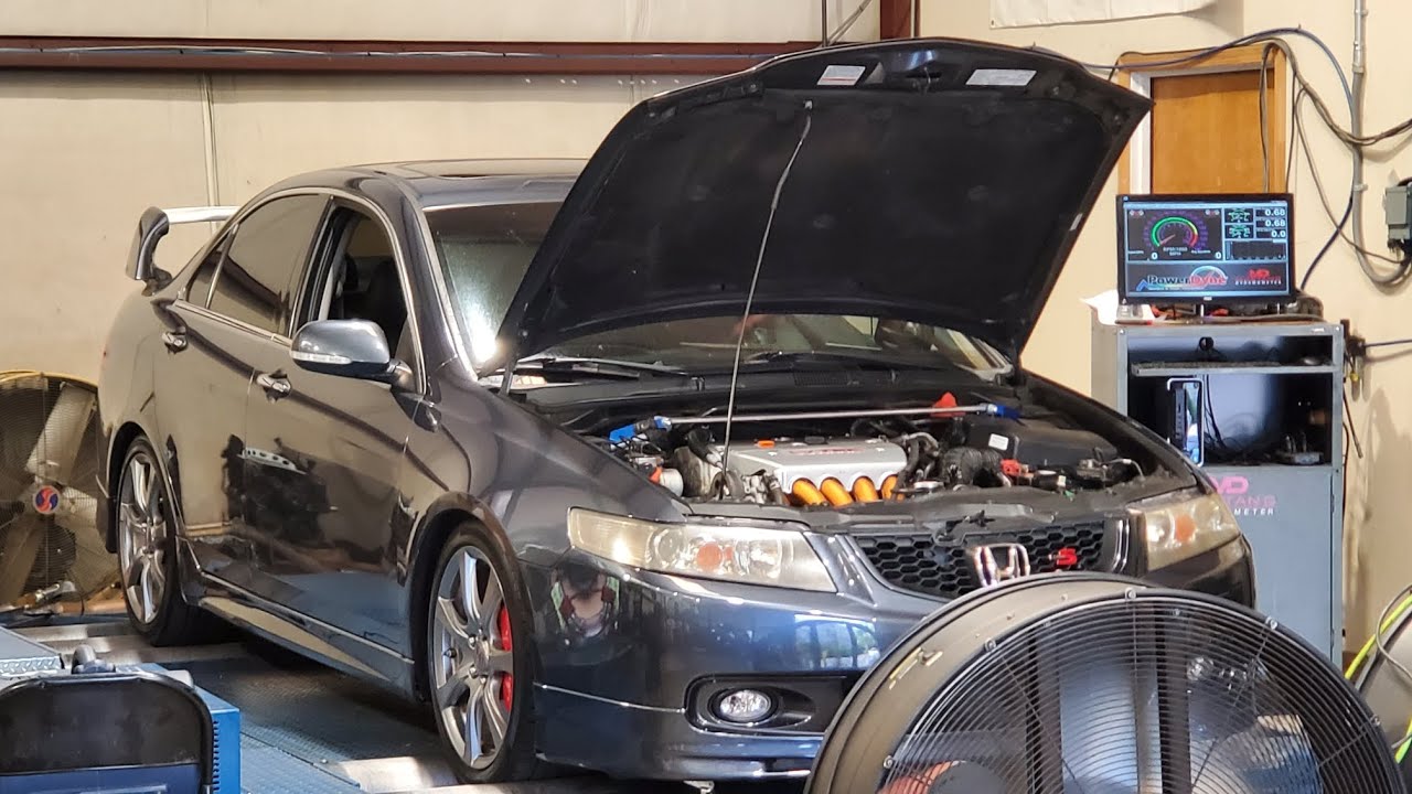 JDM Honda Accord CL7 CL9 Acura TSX 6MT Dyno #hondaaccord #acuratsx # ...