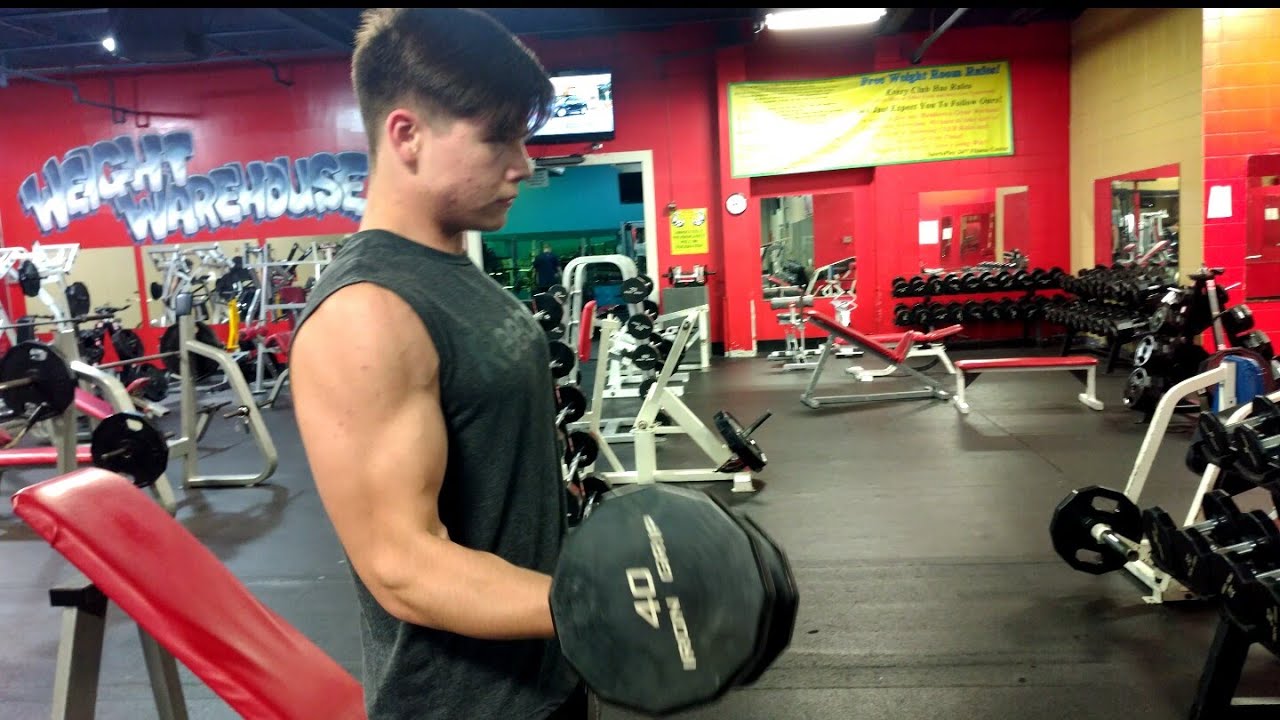 15 YEAR OLD BODYBUILDER INSANE WORKOUT *reupload* - YouTube