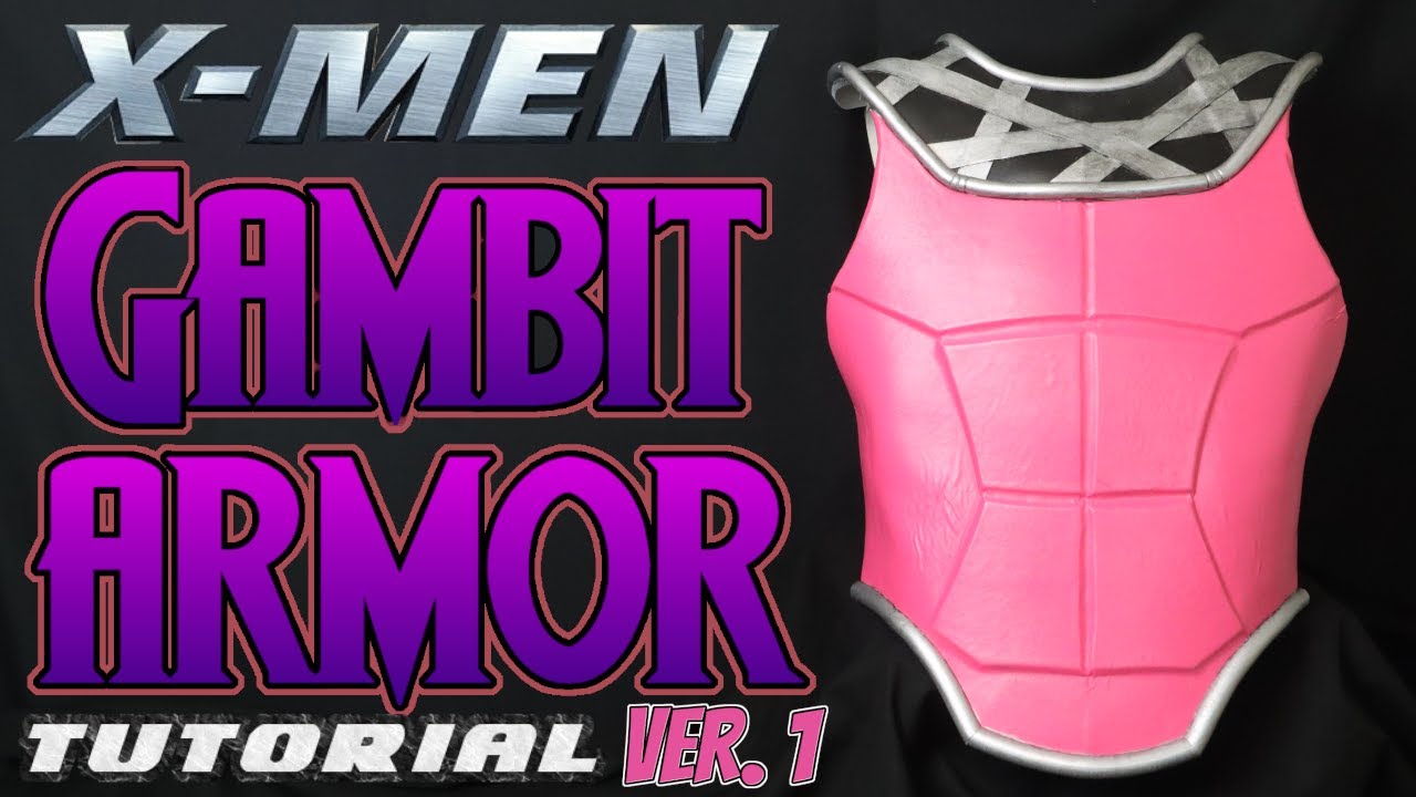 Gambit [X-MEN] Cosplay Armor Tutorial (Version 1) - YouTube