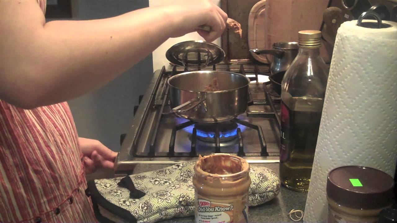 Making Peanut Butter Goop Ice Cream - YouTube