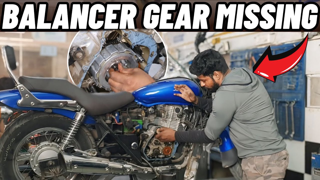 Motorcycle ke Engine se Gear he Nikaal Dia | Bajaj avenger 220cc ...