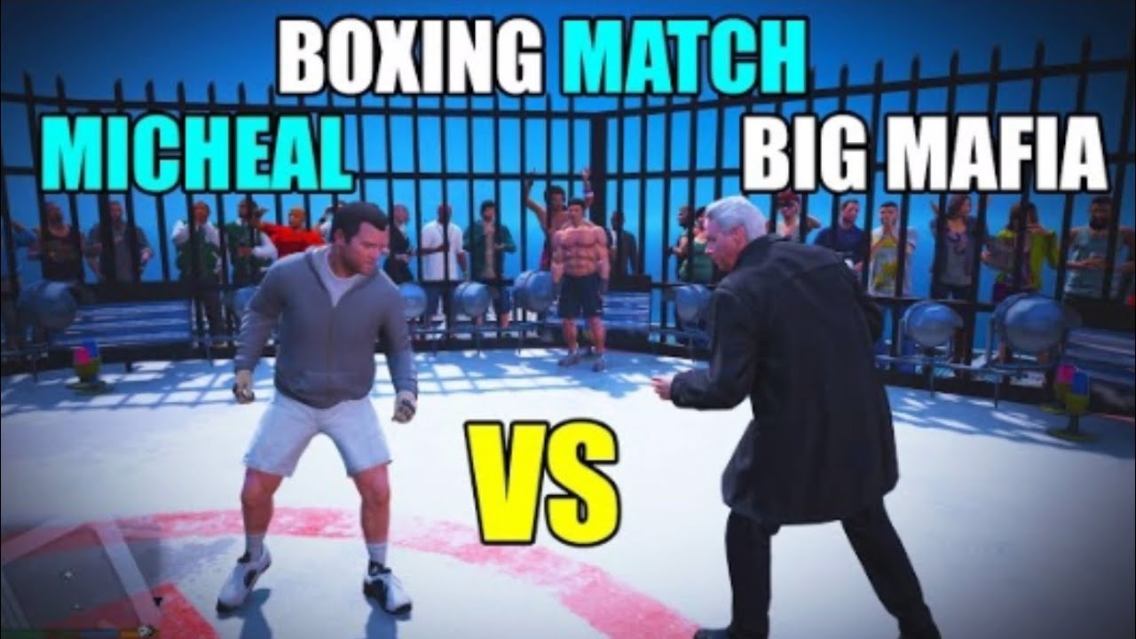 Big Mafia vs Michael Boxing match | GTA5 Gameplay video In Hindi| - YouTube