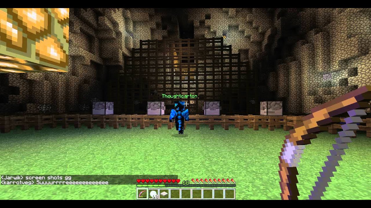 MineCraft MiniGame: ZOMBIE ESCAPE, PART 1 !! - YouTube