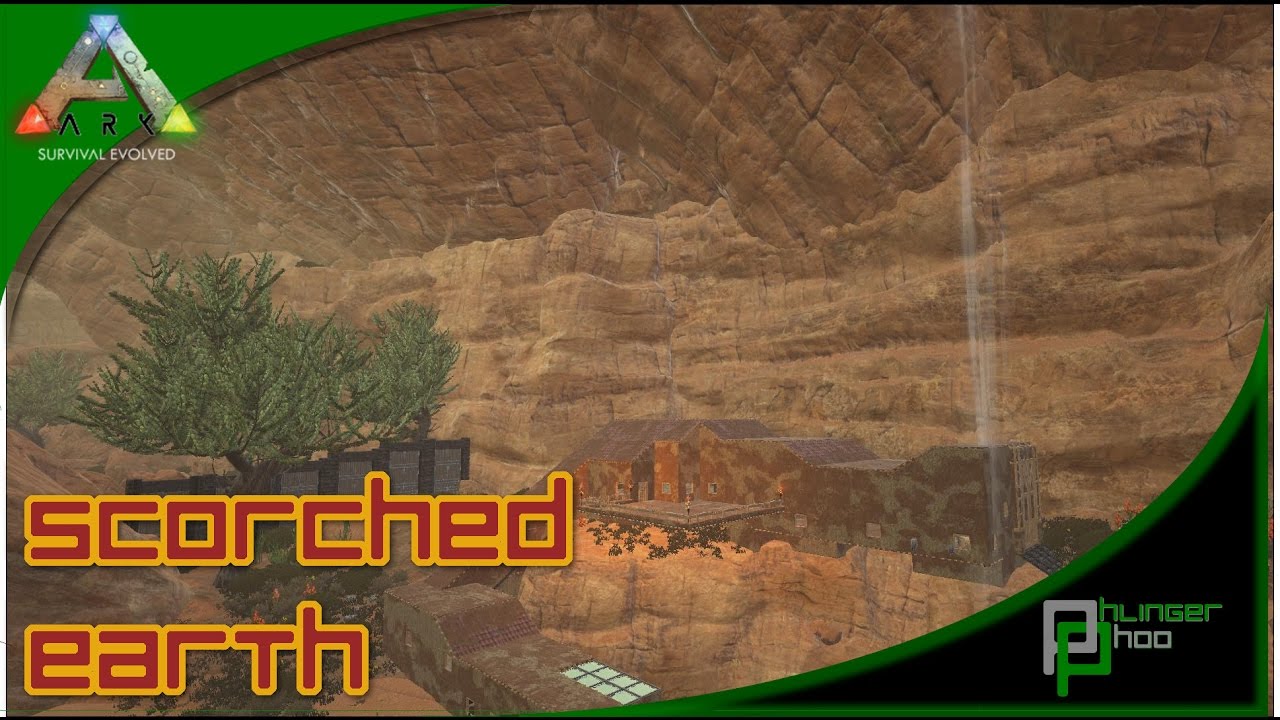 Building the Base! Ark: SE Scorched Earth #10 - YouTube