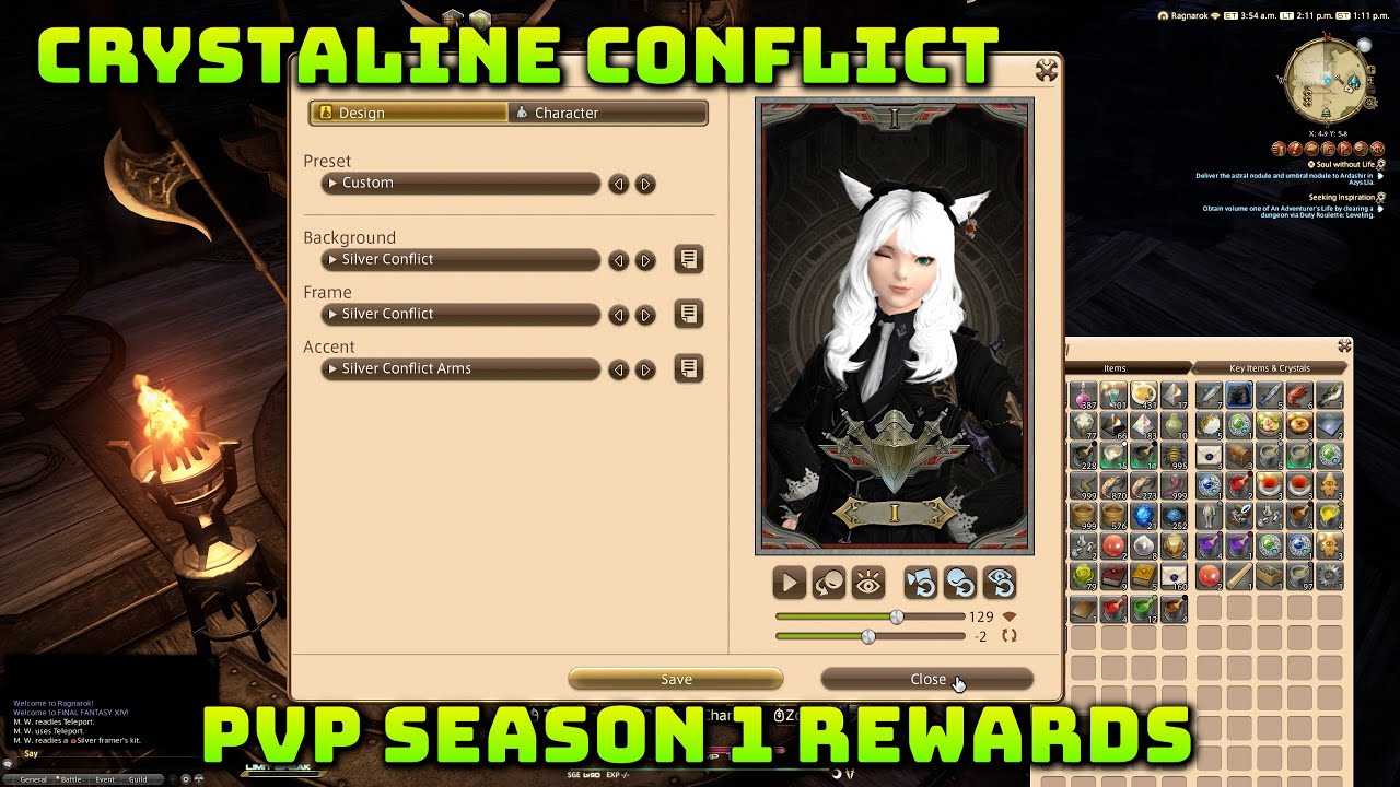 FFXIV: Claiming PvP Ranking Titles, Achievements & Portrait Frames - 6. ...