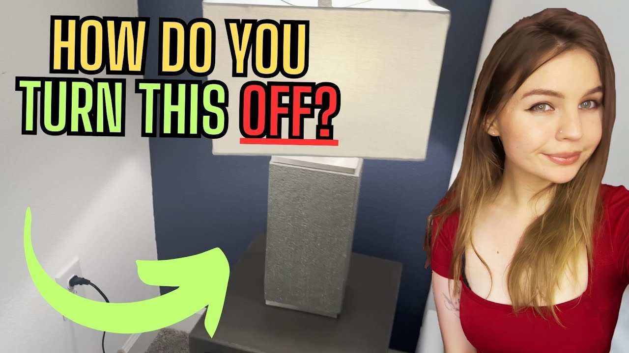 How to Turn On and Off this Signature Design Table Lamp? - YouTube