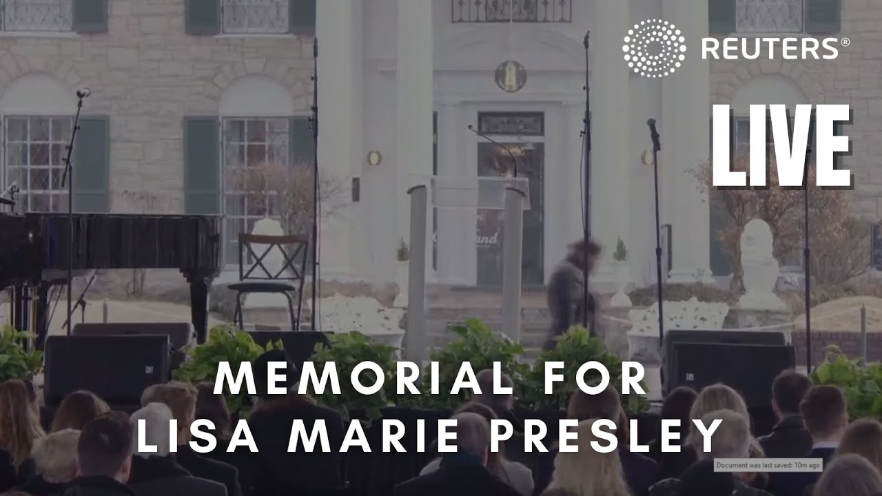 LIVE: Memorial for Lisa Marie Presley - YouTube