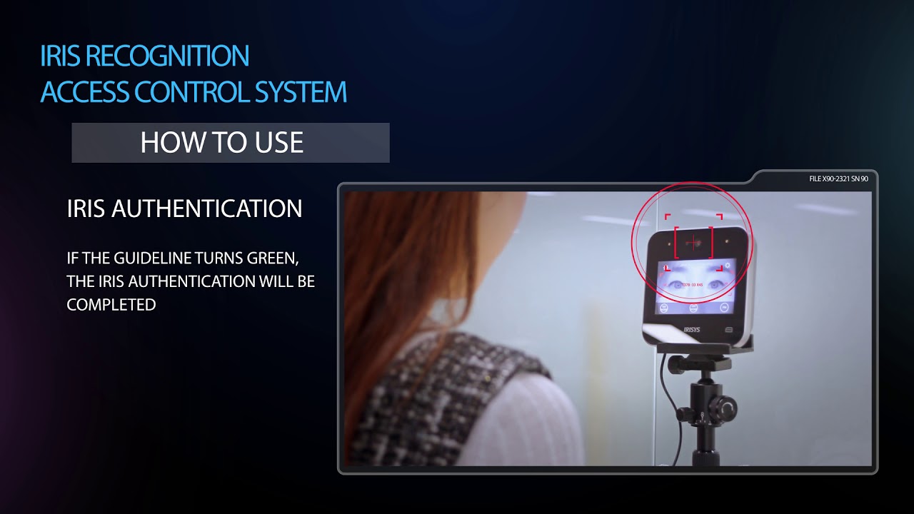 IRISYS Iris Recognition ACS - YouTube