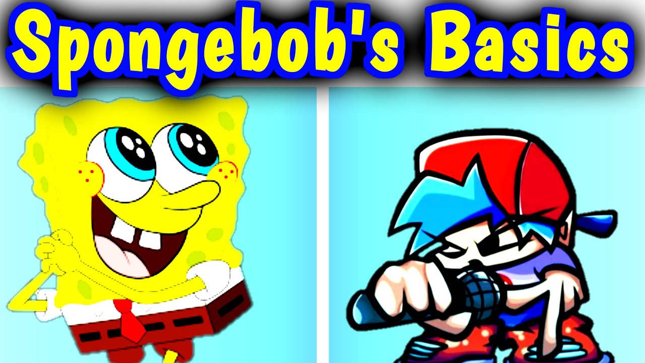 Friday Night Funkin: Spongebob's Basics! In Funkin. 🆚 Spongebob. FNF ...