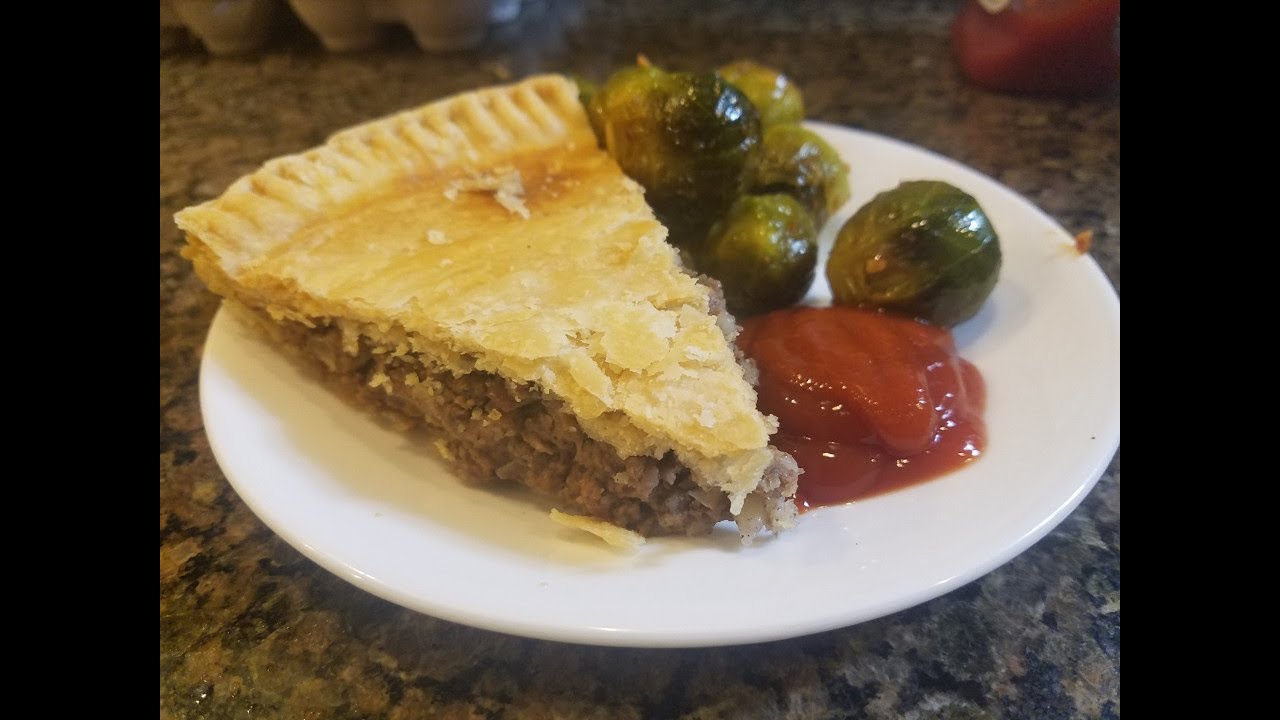 how to make TOURTIERE meat pie - French Canadian recipe with venison ...