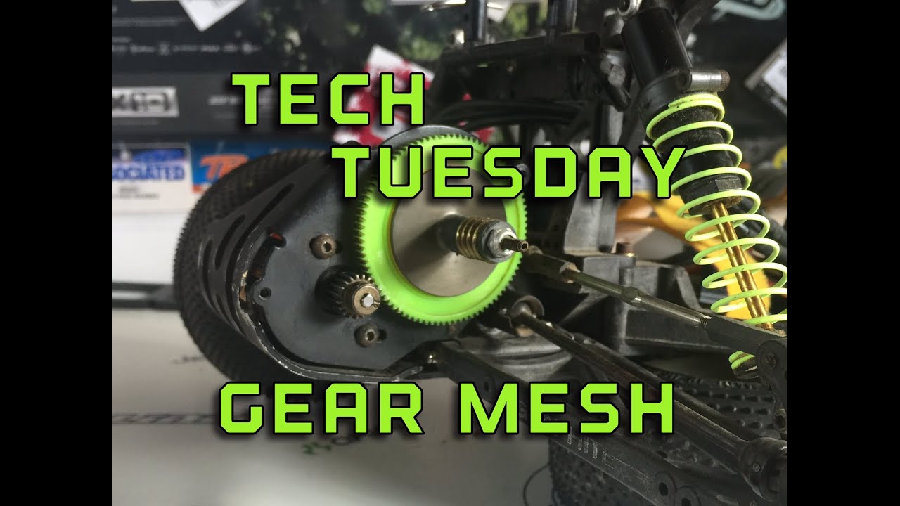 Tech Tuesday - Gear Mesh- How to Properly mesh RC Gears Electric ...