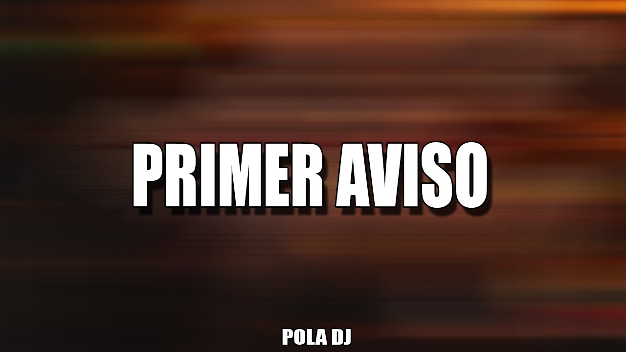 PRIMER AVISO (Remix) - MARIA BECERRA , IVY QUEEN , POLA DJ - YouTube