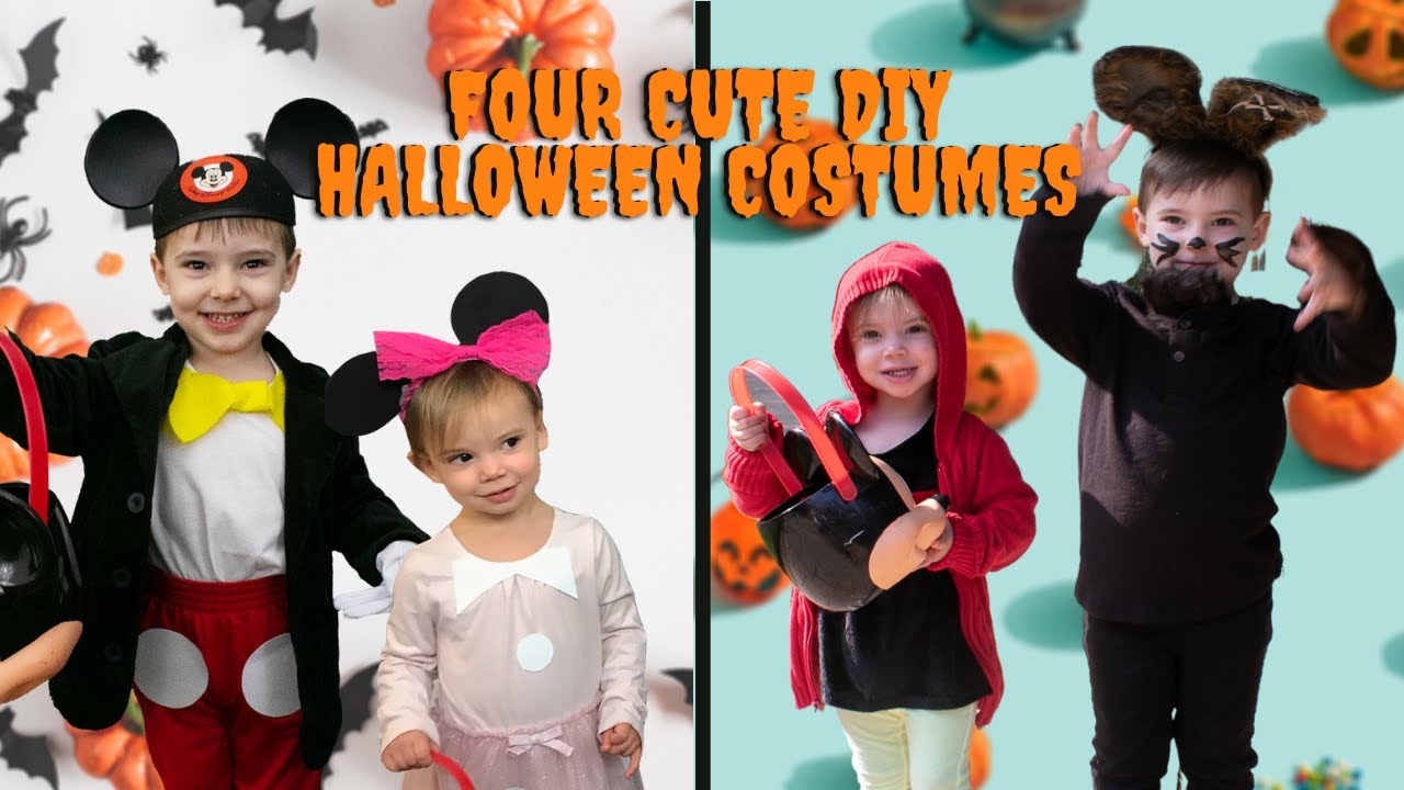 Cute DIY Toddler Costumes at Goodwill! - YouTube