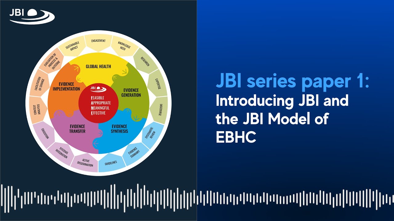 What is the evidence ecosystem? - YouTube