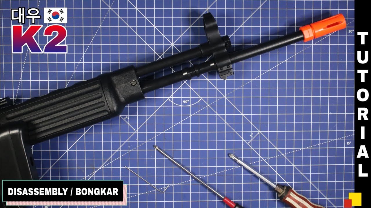 [Tutorial] AGF Academy K2 LP-AEG Disassembly Guide (Cara Bongkar ...