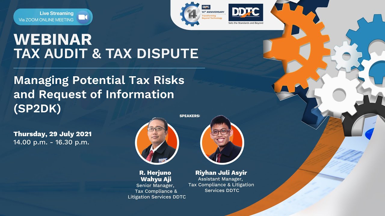 Managing Potential Tax Risks and Requests of Information (SP2DK ...