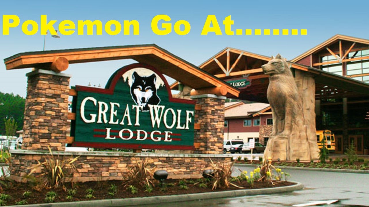 Playing Pokemon Go At Great Wolf Lodge PT 1 :: So MANY POKEMON ...
