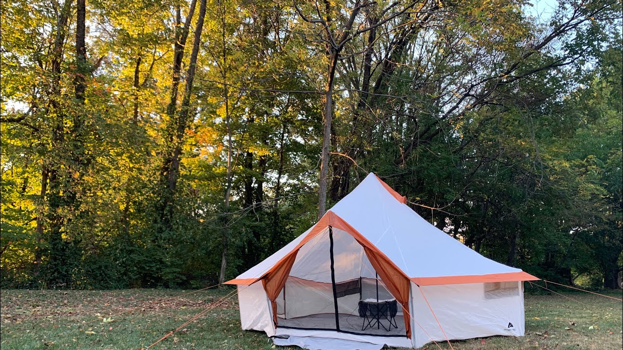 Ozark Trail 8 Person Yurt Tent - YouTube