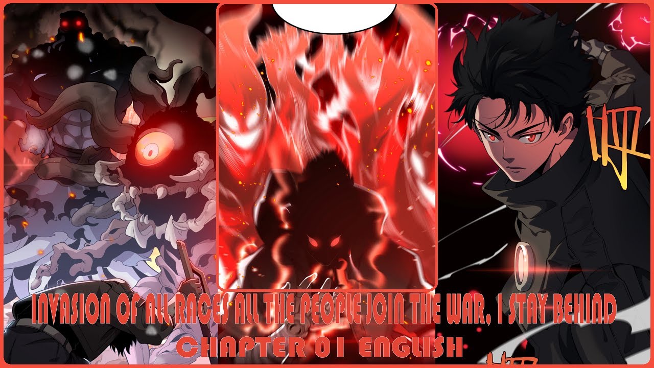 INVASION OF ALL RACES: ALL THE PEOPLE JOIN THE WAR, I STAY BEHIND ...