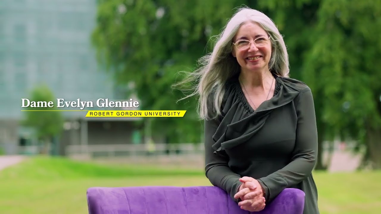 Stories from our Home | Dame Evelyn Glennie, Robert Gordon University ...