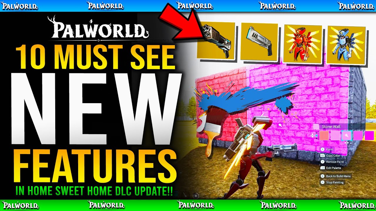 10 Amazing New Features in Palworld: Home Sweet Home Update v0.7 ...