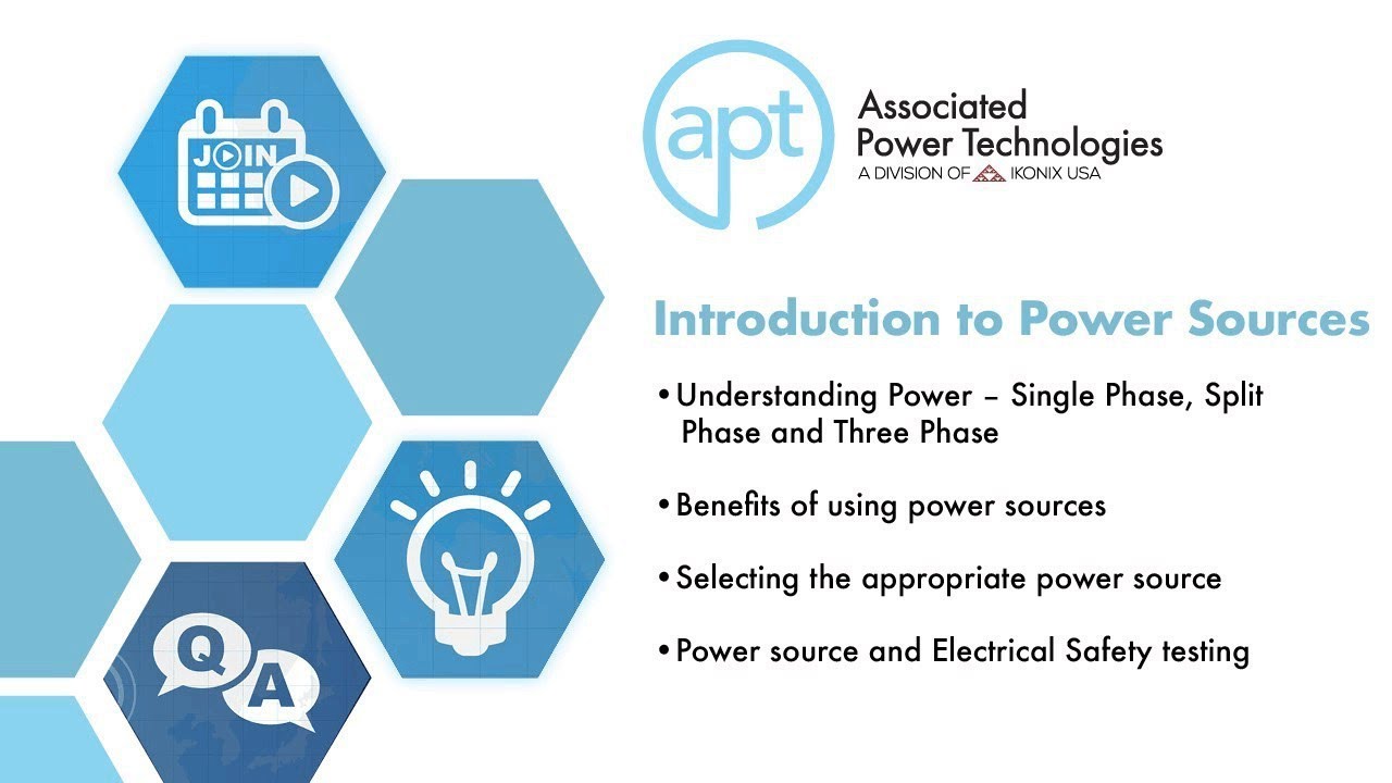 An Introduction to Power Sources with APT - YouTube