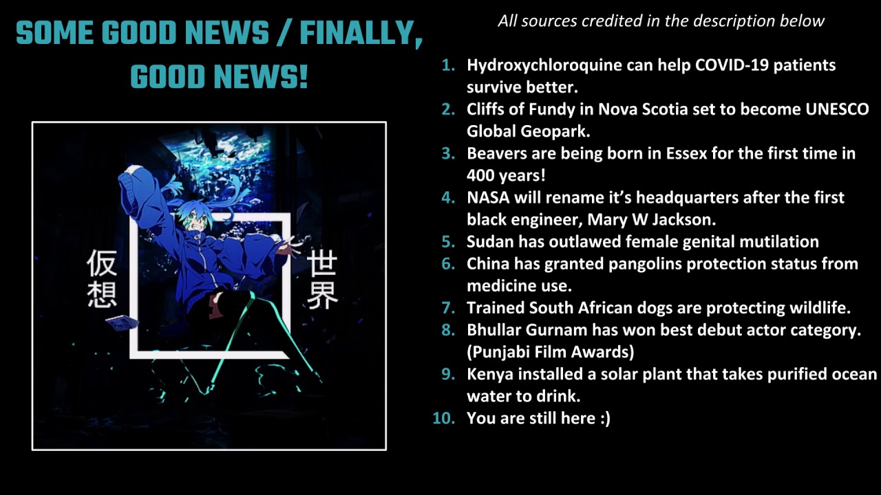 Ep. 1 | Some Good News / Finally, Good News! - YouTube