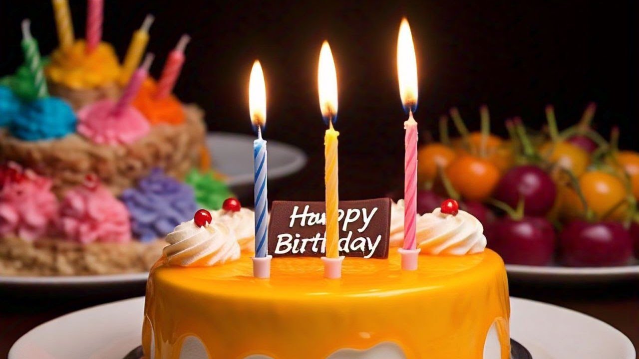 Happy birthday Song With Animation - YouTube