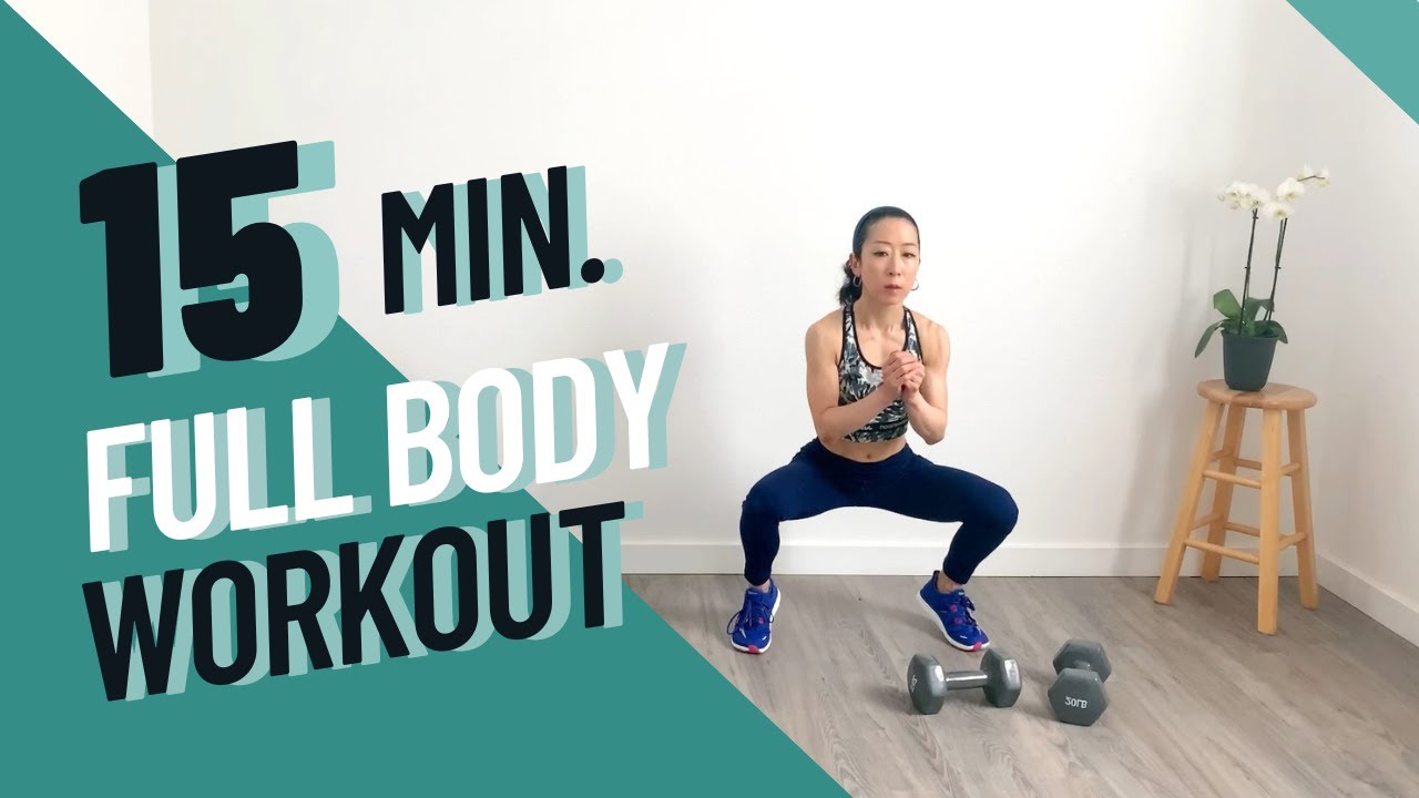 Super-efficient Total Body Workout in 15 minutes| Cardio included| All ...