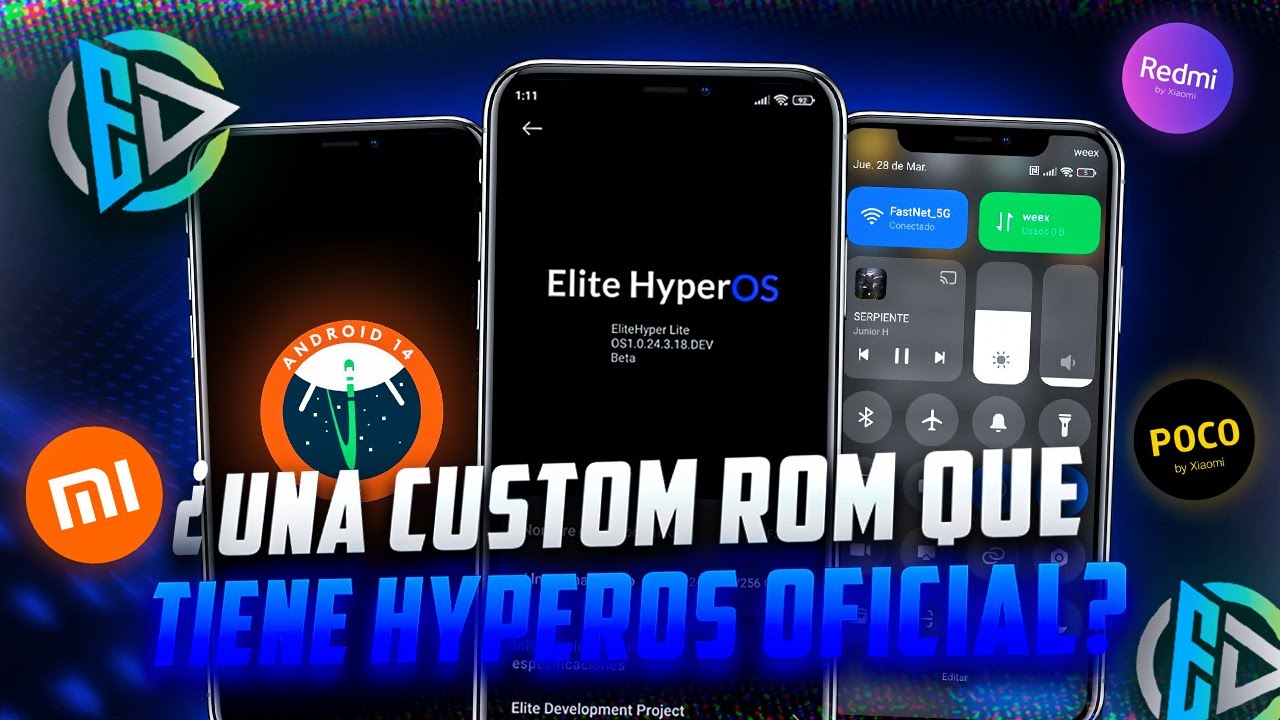 ☑️Como instalar la ROM "Elite HyperOS Lite" en telefonos XIAOMI/POCO ...