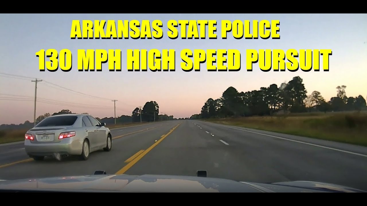 Arkansas State Police 130 MPH High Speed Pursuit of Country Boys-Dirt ...