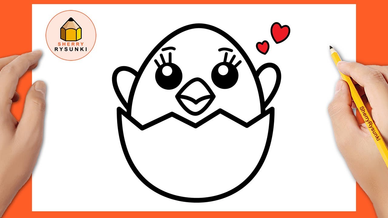 Jak narysować kurczaka | Łatwe rysunki - YouTube