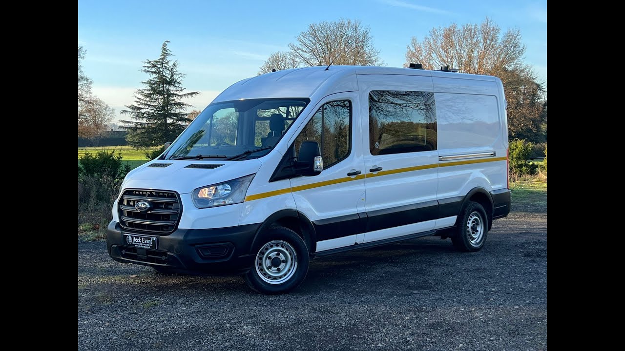 FORD TRANSIT 2.0 Transit 350 Leader EcoBlue Welfare Van - YouTube