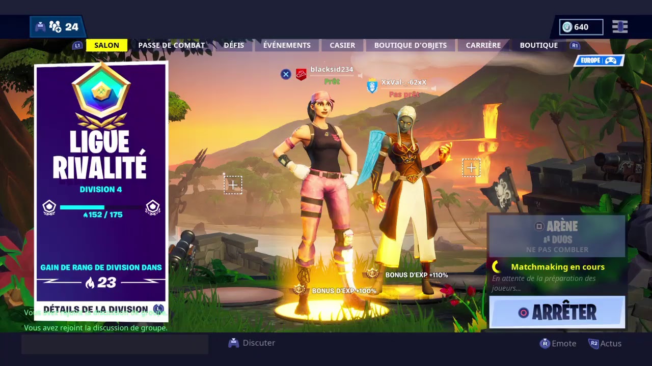 Live fortnite arène avec valou balou /arc explosif à venir - YouTube