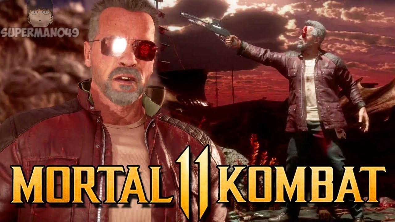 I PLAYED THE TERMINATOR! - Mortal Kombat 11: "Terminator" Fatalities ...